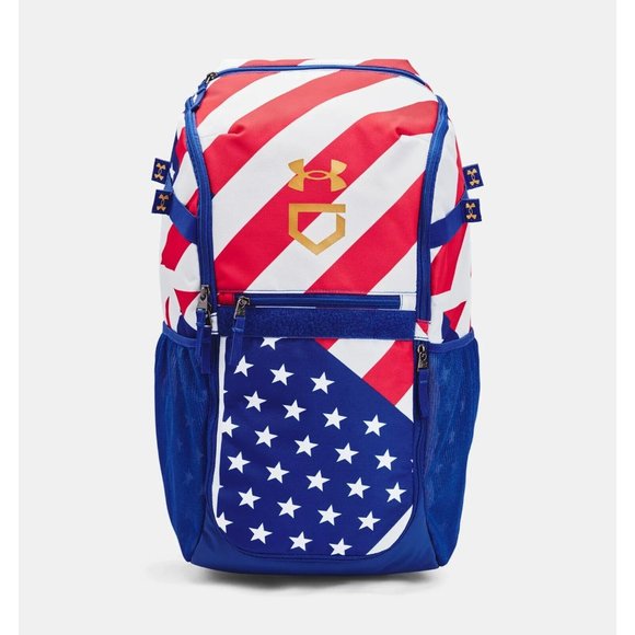 Under Armour | Bags | Under Armour Ua Utility Baseball Print Backpack ...